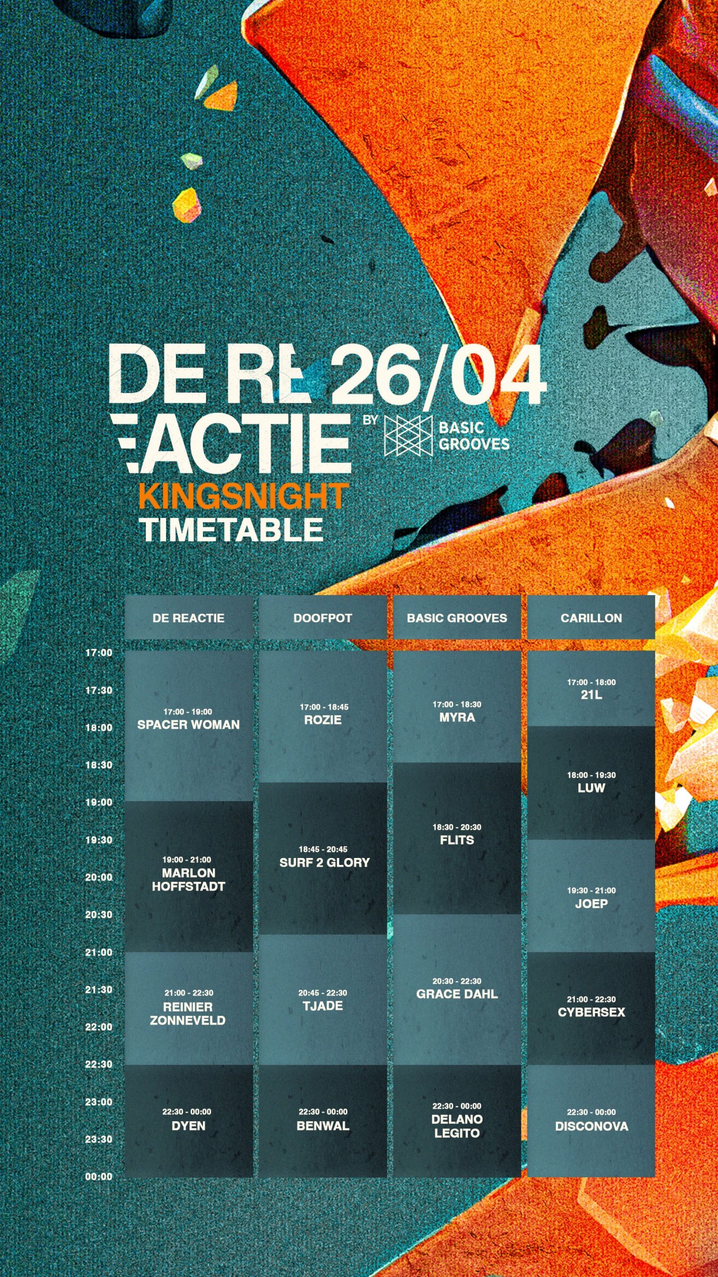 PHOTO ALBUM ONLINE - DE REACTIE - A Kingsday Rave - Enschede